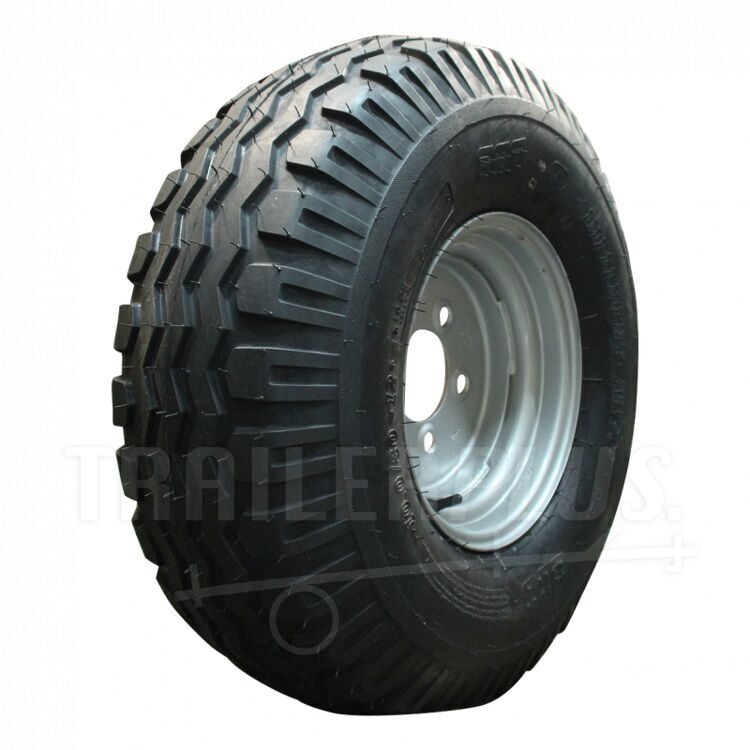 Roue + pneu | 10,0/75-15,3 pouces IMP + 9.00 x 15.3 | BKT | 161/205/6 | TrailerPlus - Remorques
