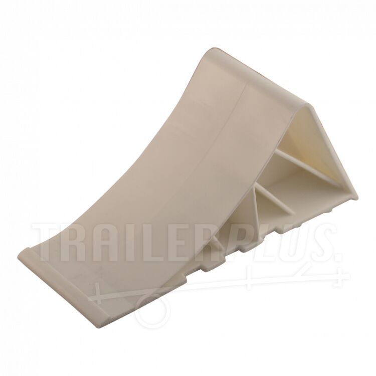 Cale de roue plastique blanc | TrailerPlus - Remorques